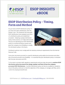 What You Need to Know About the Rules on Timing ESOP Plan Distributions